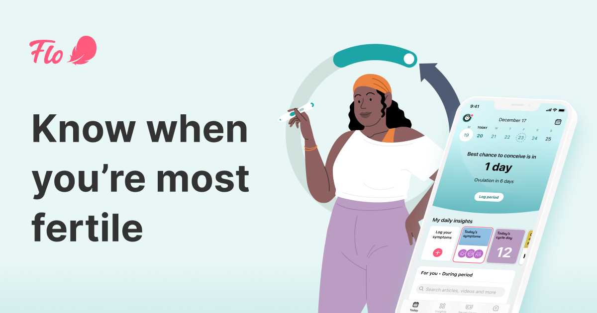 Ovulation tracker | Getting pregnant Flo app