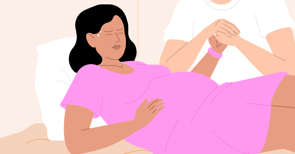 Contractions: What they feel like and how to recognize them - Flo